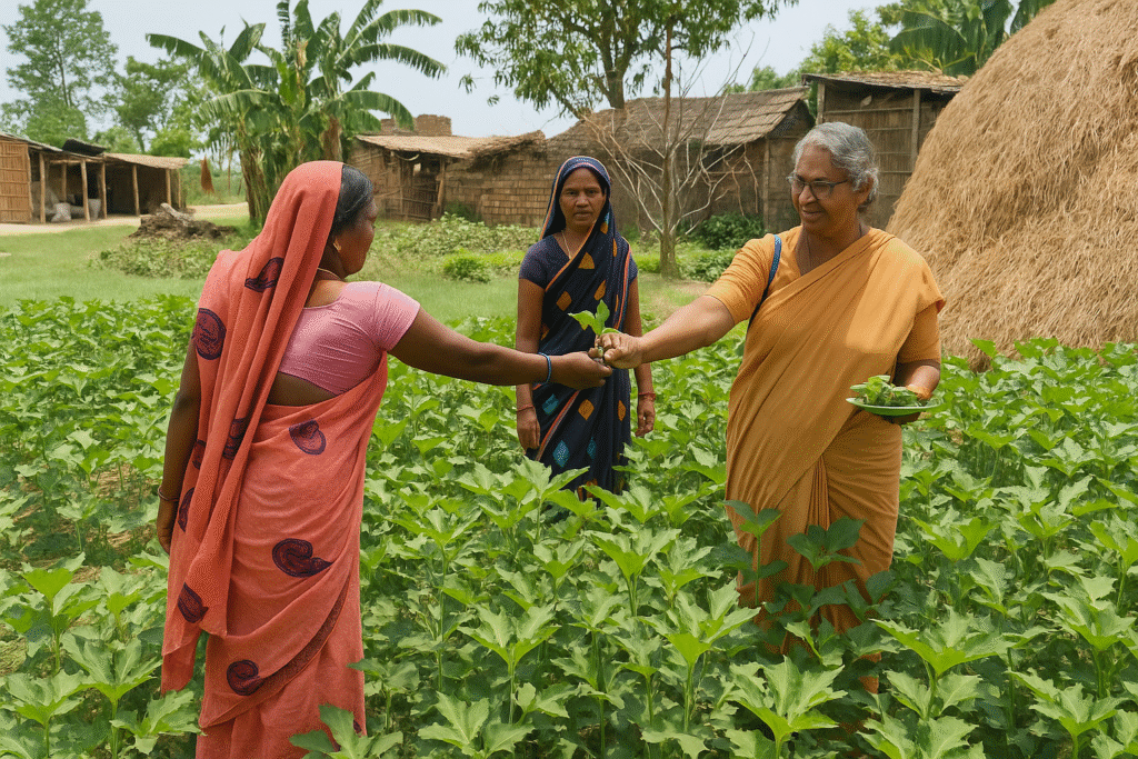 Le Madri Canossiane, a Lauriya, Nord India, coltivano futuro e libertà ...
